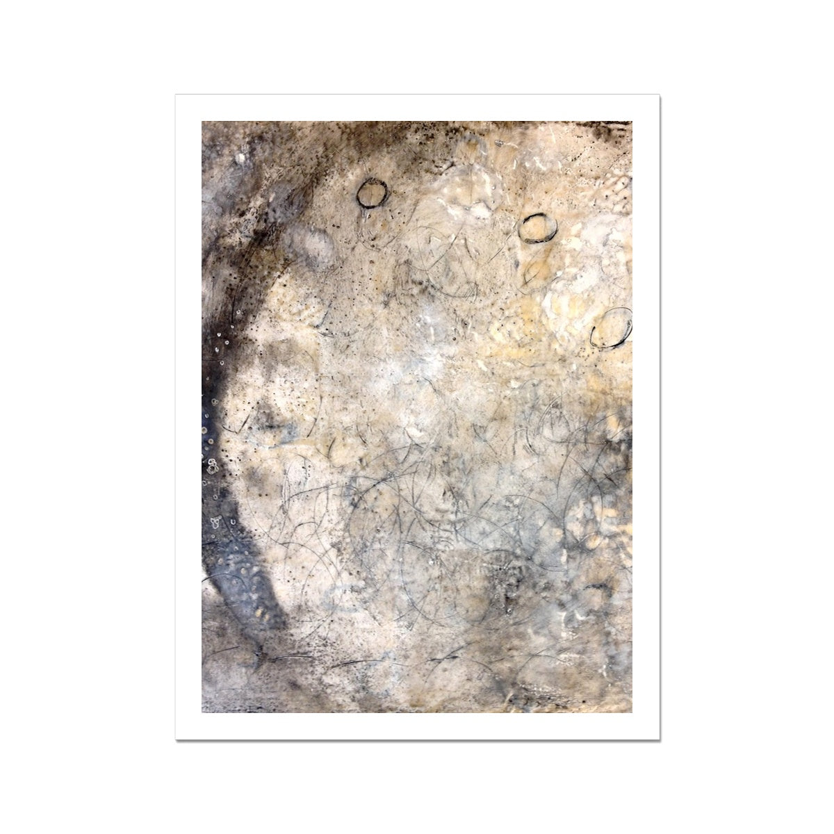 Moonscape by Gayla Designs Fine Art Print – sableflow