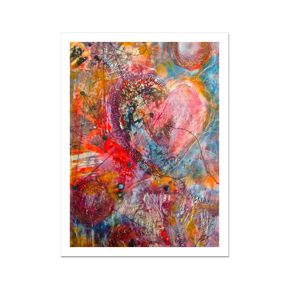 Big Heart by Gayla Designs Fine Art Print – sableflow