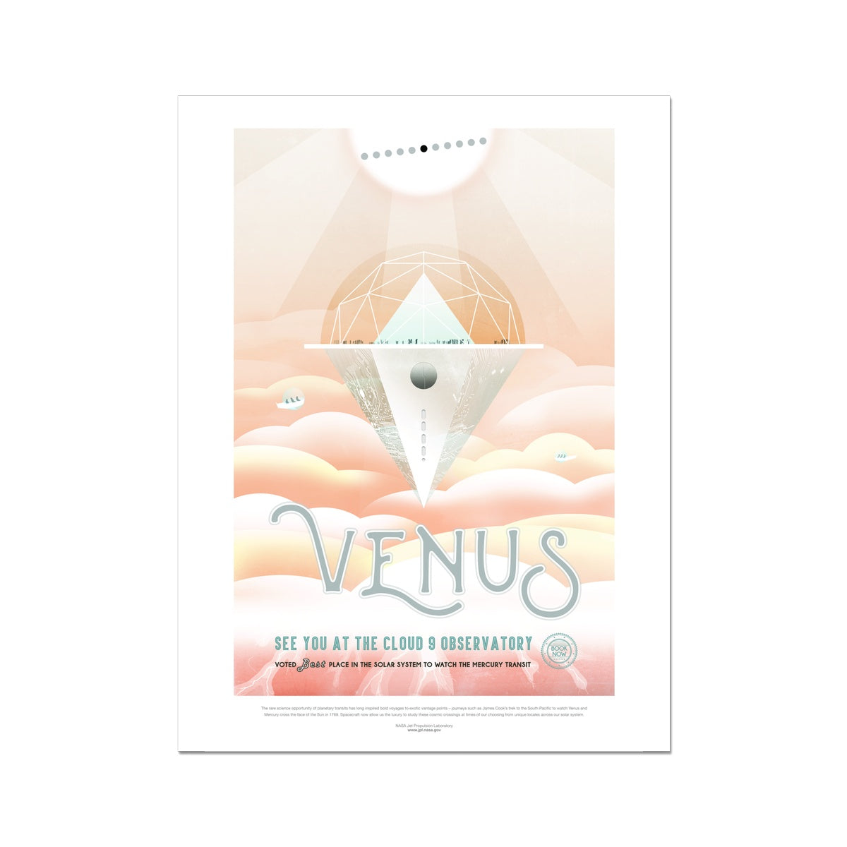 JPL Venus Fine Art Print Fine Art Print – sableflow